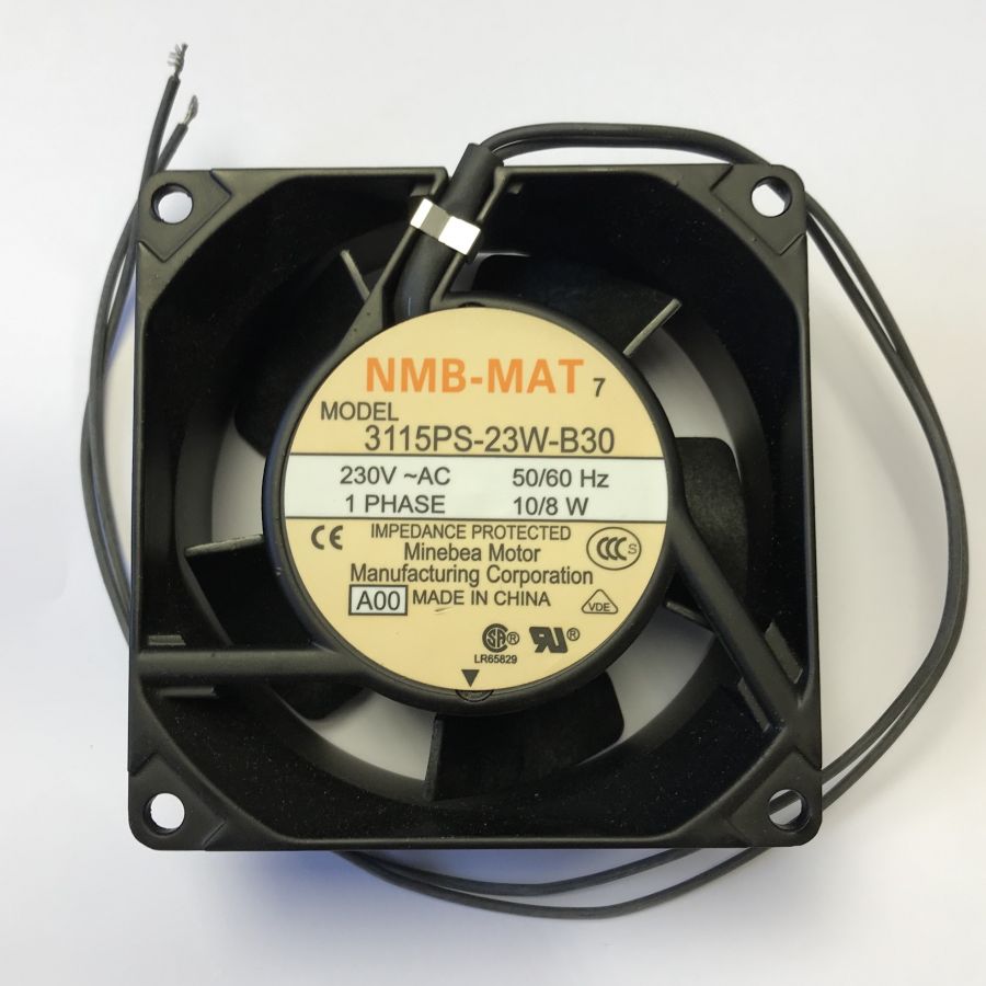 FAN, 230V, LOW CFM MODEL 3115PS-23W-B30 | Spare Parts & Merchandise ...